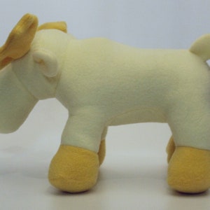 Yellow Moose Plush Toy - Etsy