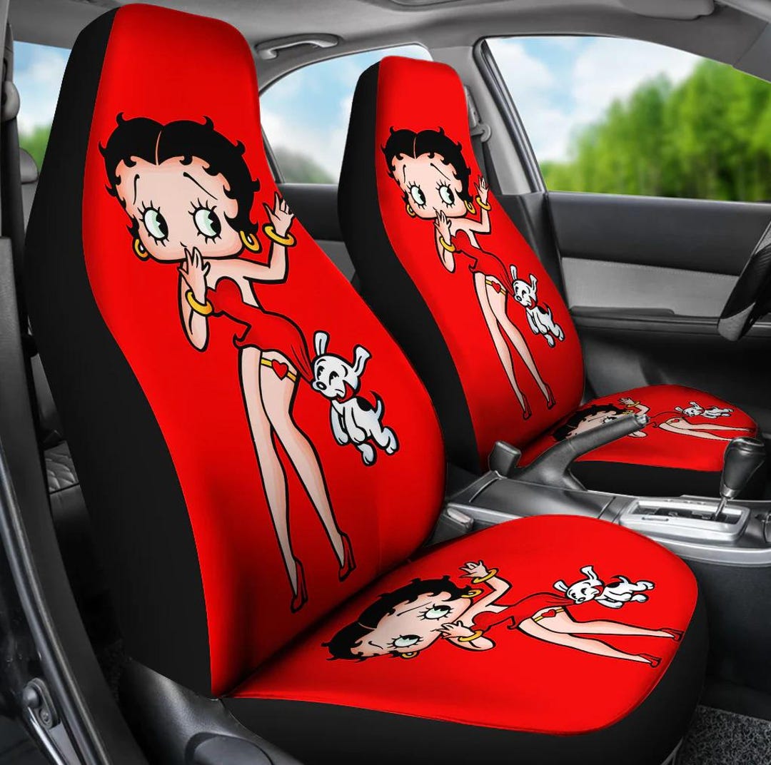 Betty Boop Car Seat Covers, Betty Boop Car Accessories, Car Interior ...