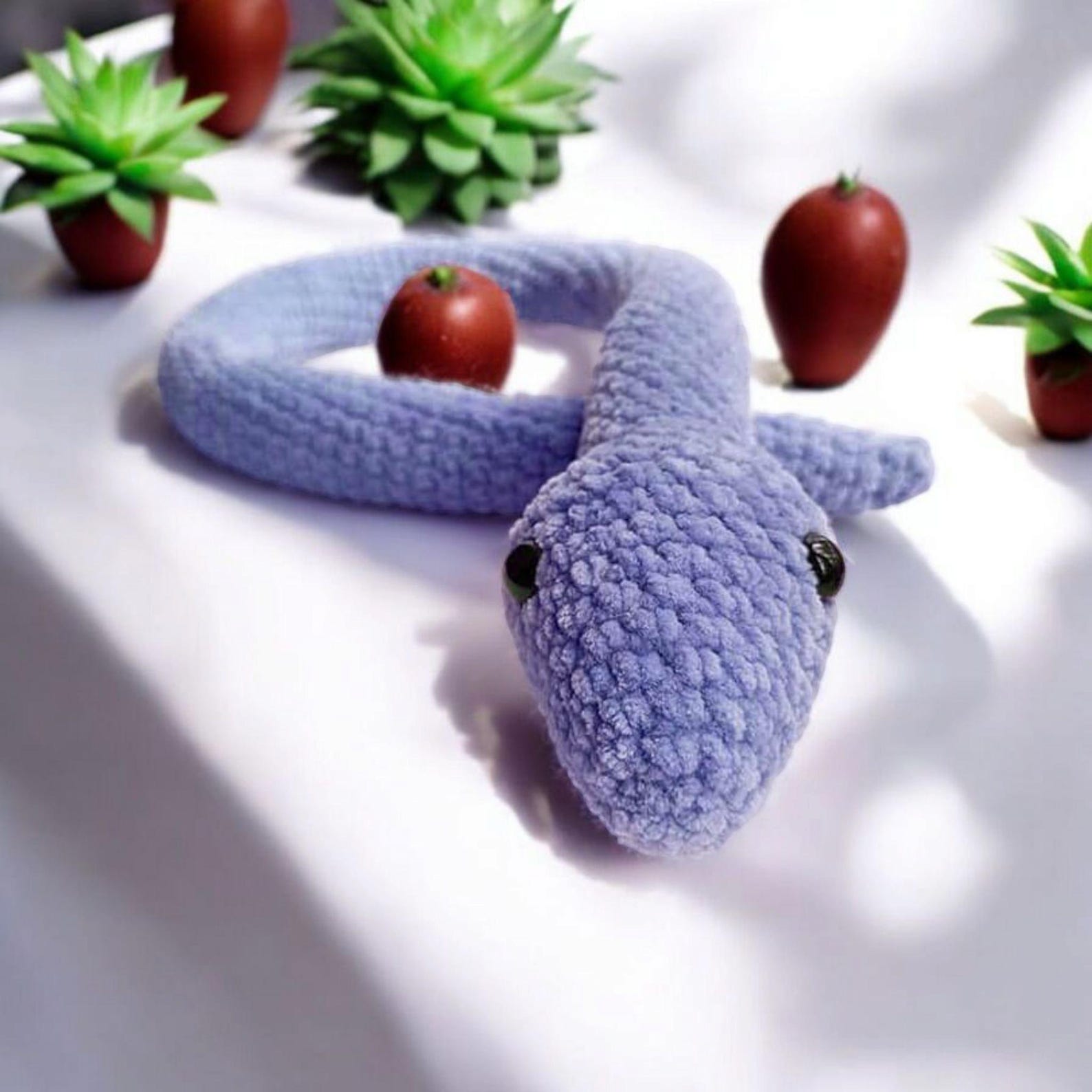 Plush Snake Crochet Pattern: Amigurumi Toy (PDF Pattern) - Etsy