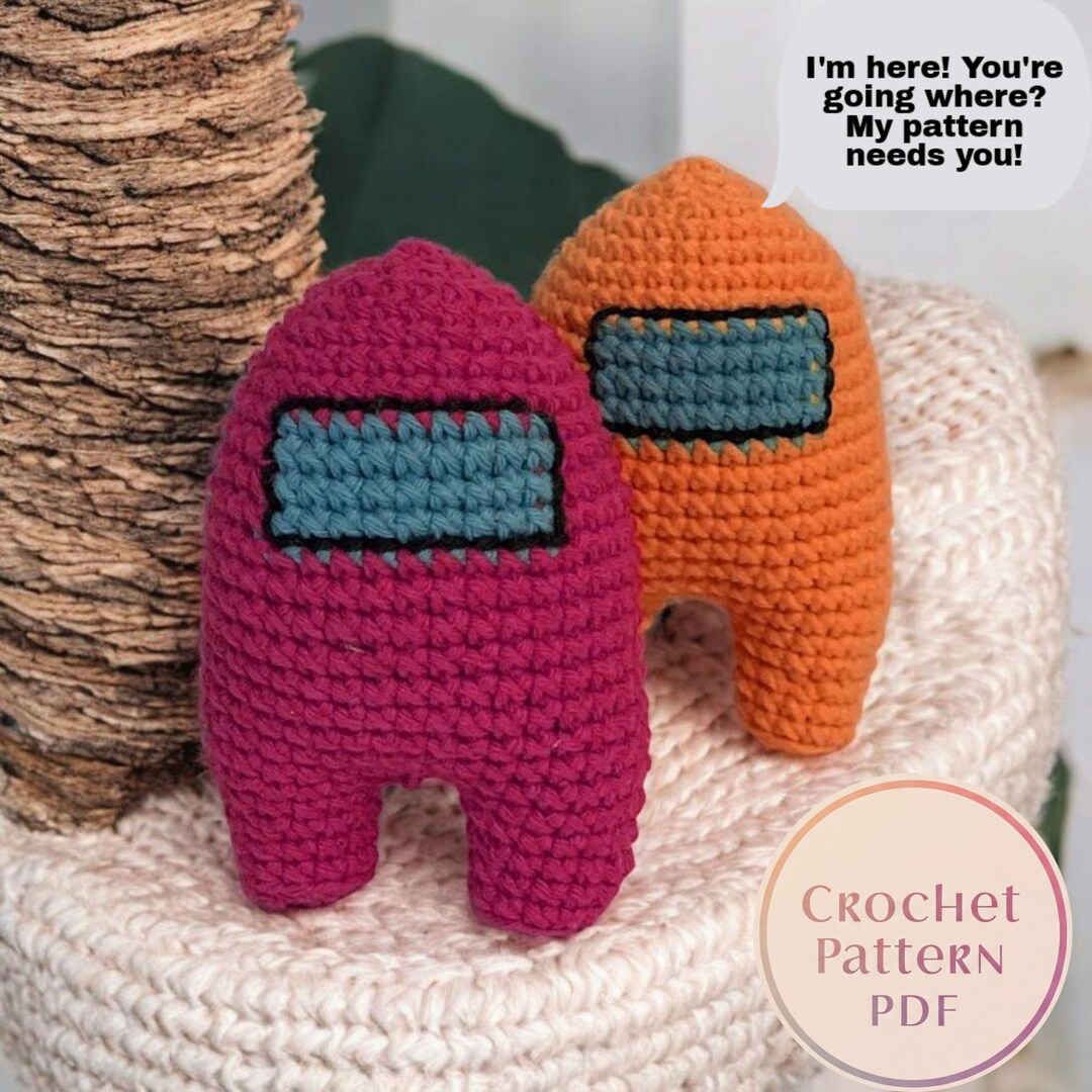 Among Us Crochet Pattern: Easy Amigurumi Toy (PDF) - Etsy