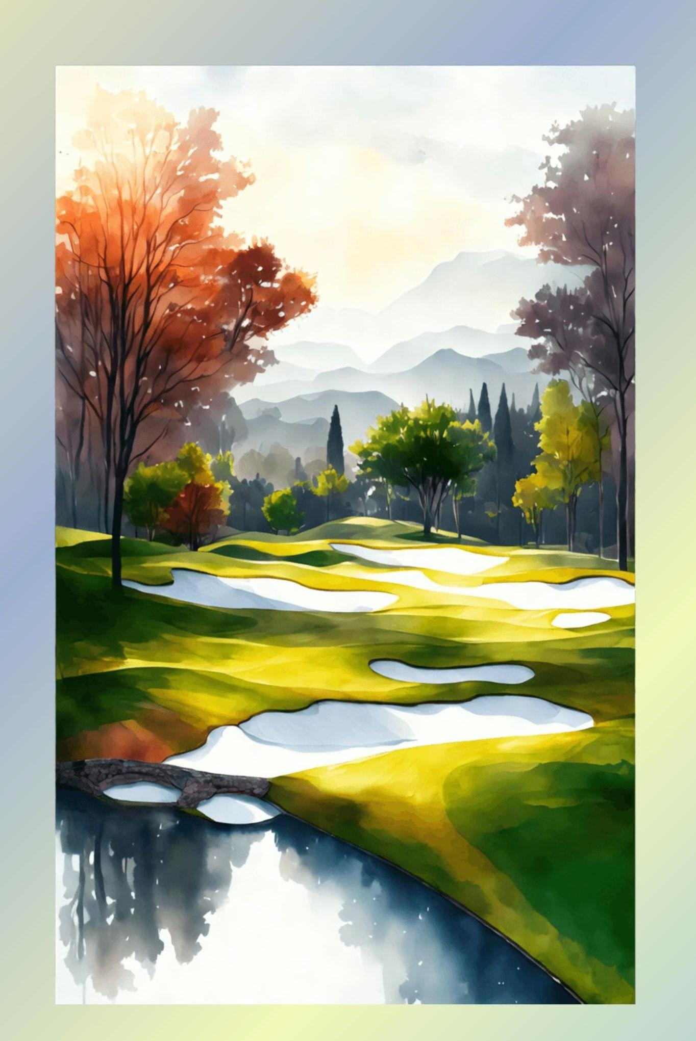 Golf Quilt Panel and 8 or 12 Blocks, Golf Course Quilt, Easy Quilt - Etsy