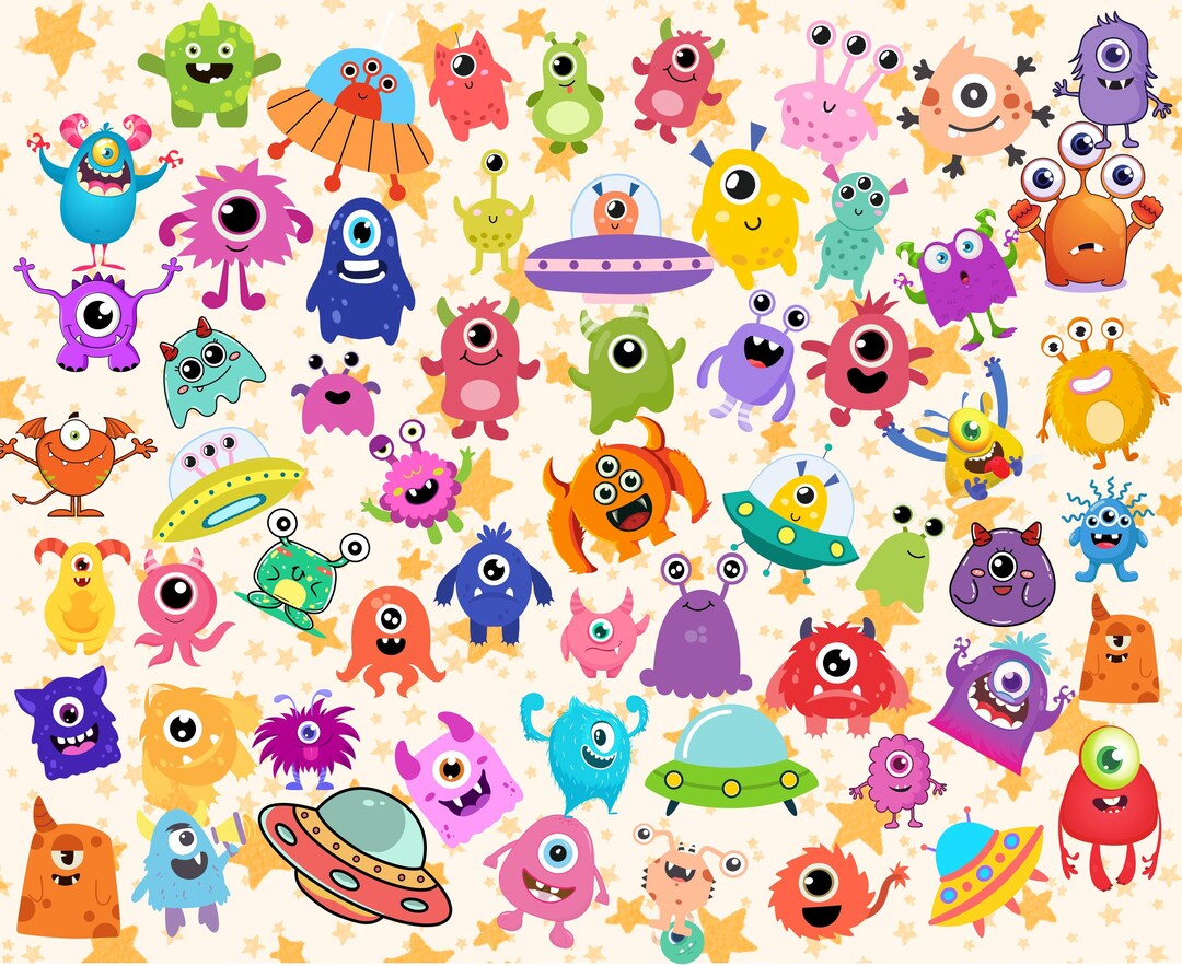 Alien Friends Quilt Panel, Kona Cotton Quilt Fabric, Alien Quilt Fabric ...