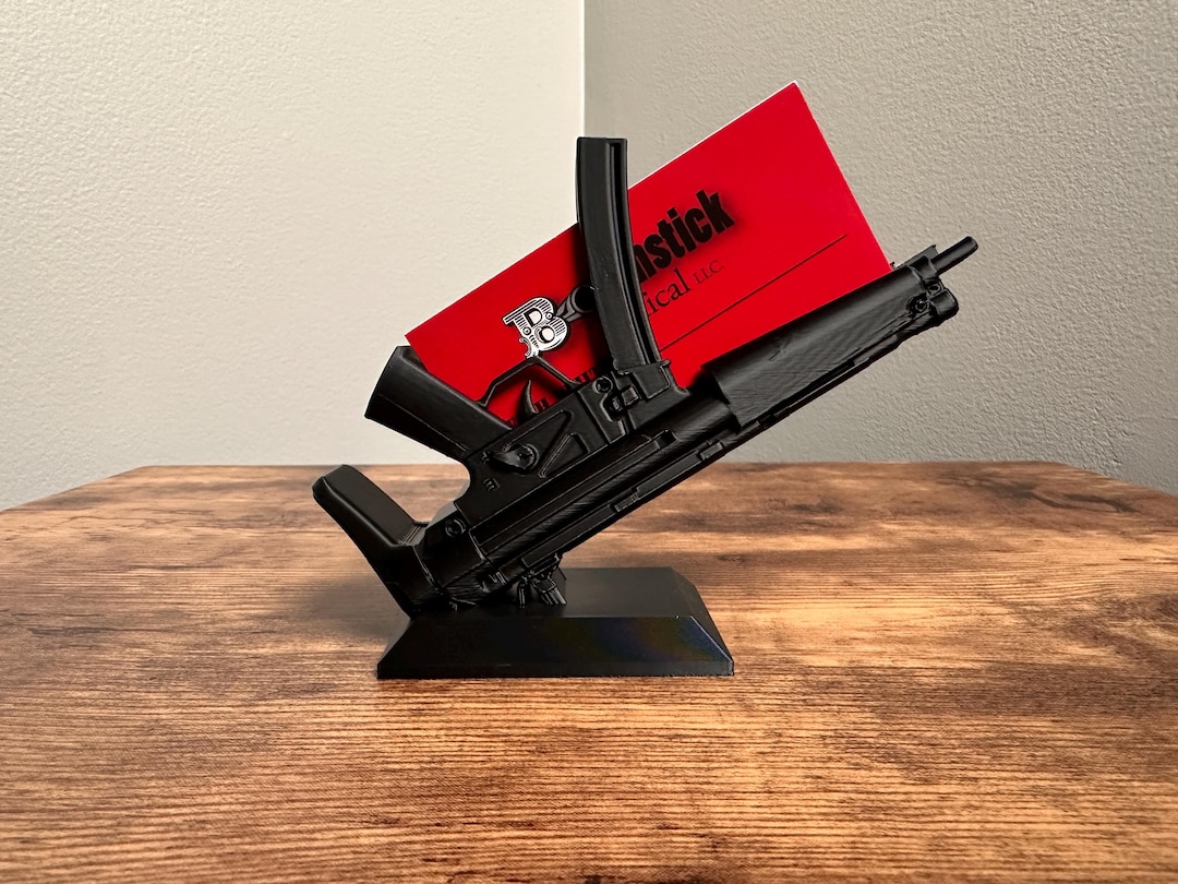 MP5 Business Card Holder - MP5 - Custom Business Card Holder - Gun ...