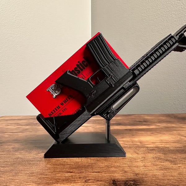 Bullet Card Holder - Etsy
