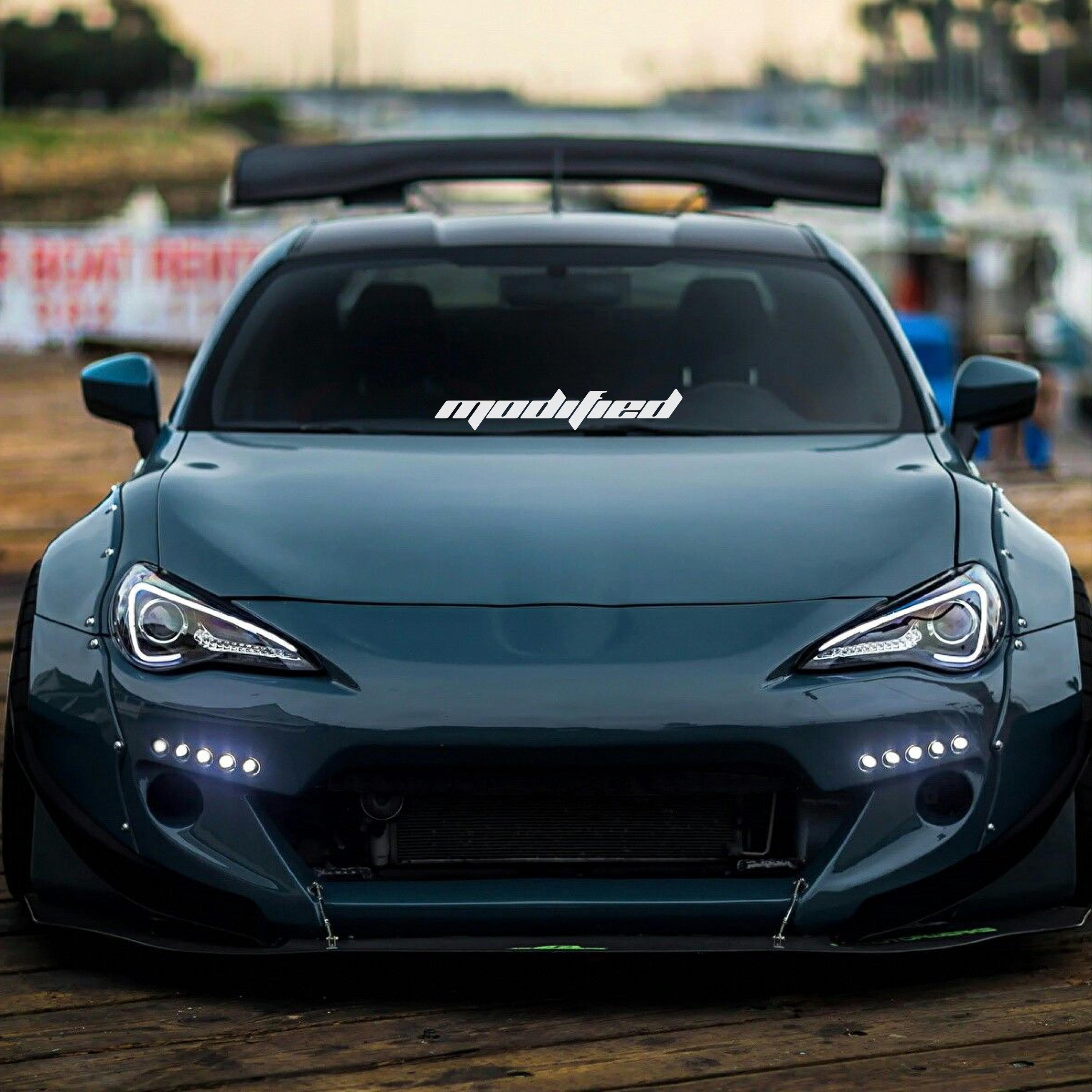 MODIFIED Windshield Banner - Etsy
