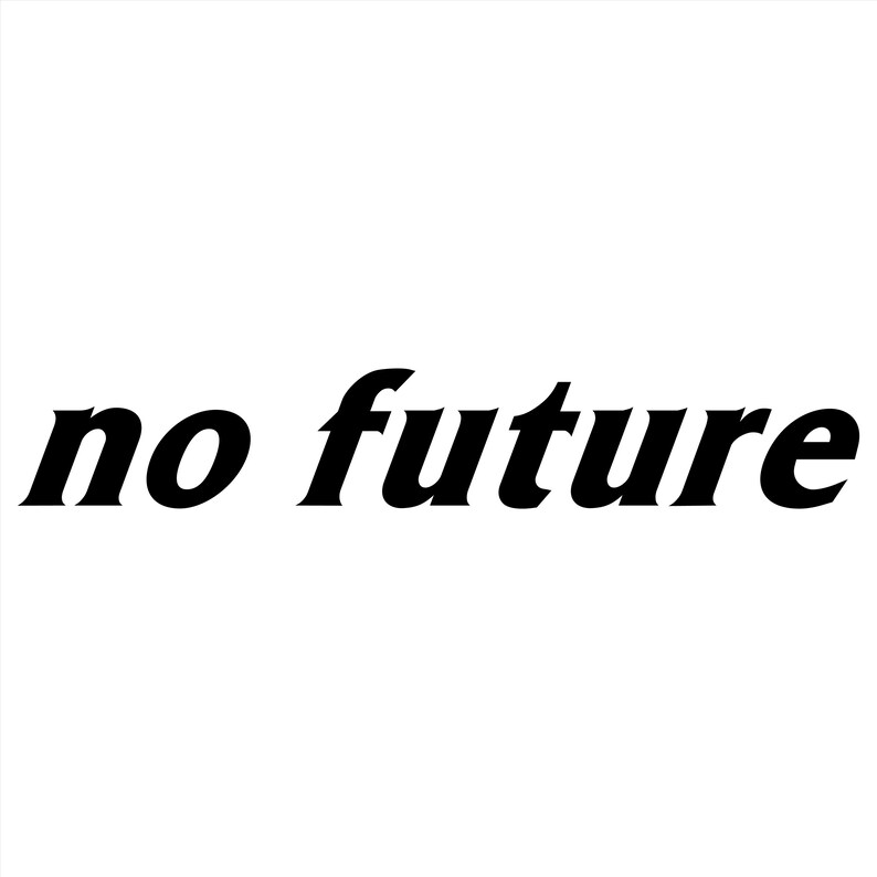 NO FUTURE Windshield Banner - Etsy