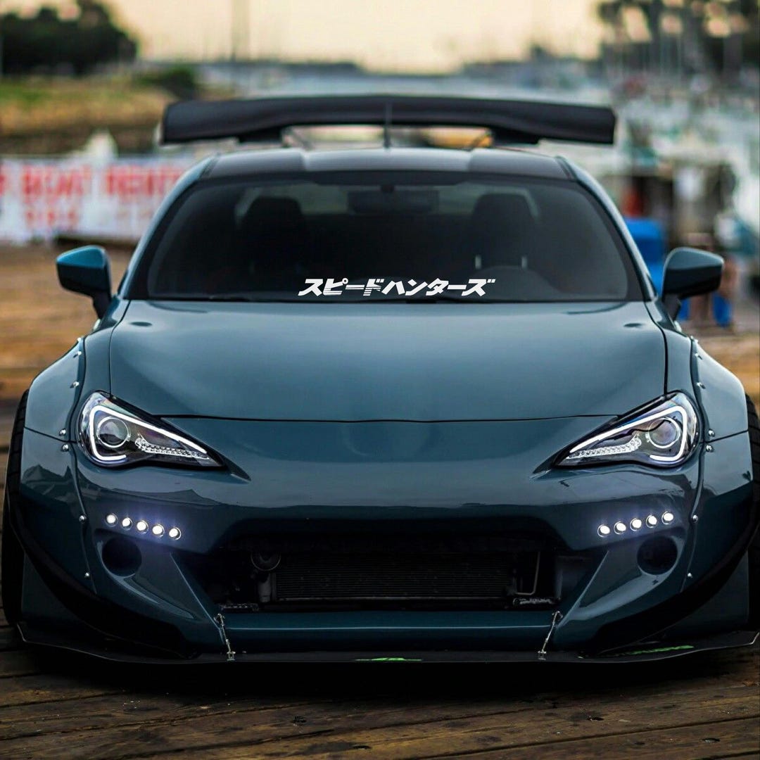 SPEEDHUNTERS Japan Windshield Banner - Etsy
