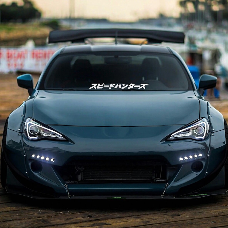 SPEEDHUNTERS Japan Windshield Banner - Etsy