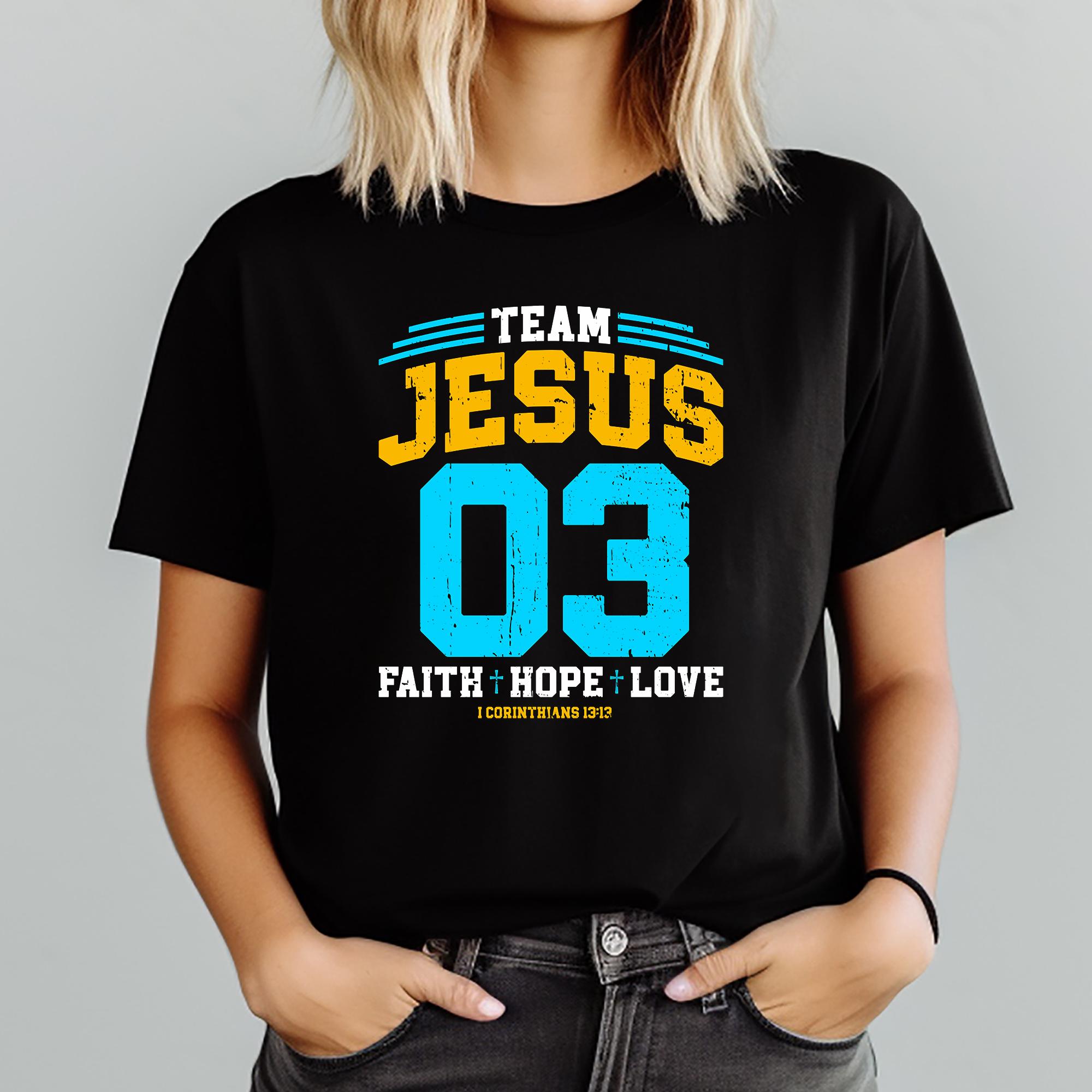 Team Jesus 03 PNG Bundle, Christian Jersey Png, Faith Hope Love Bible ...