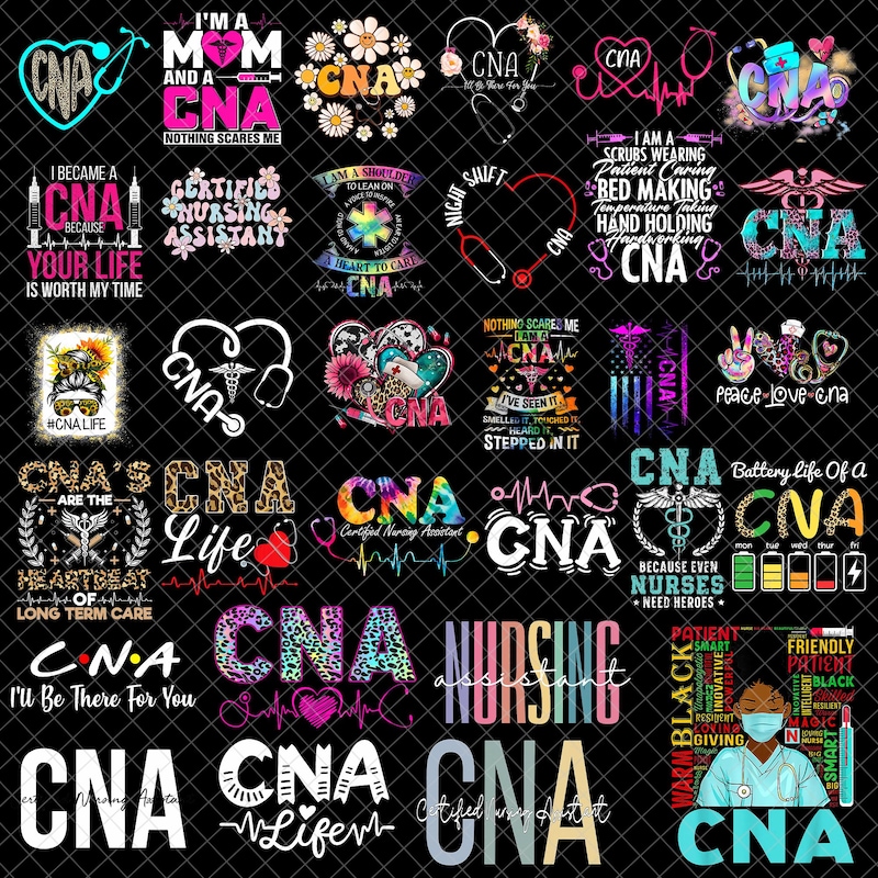 Cna Svg - Etsy