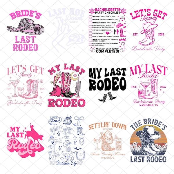 Last Rodeo Girl Svg - Etsy