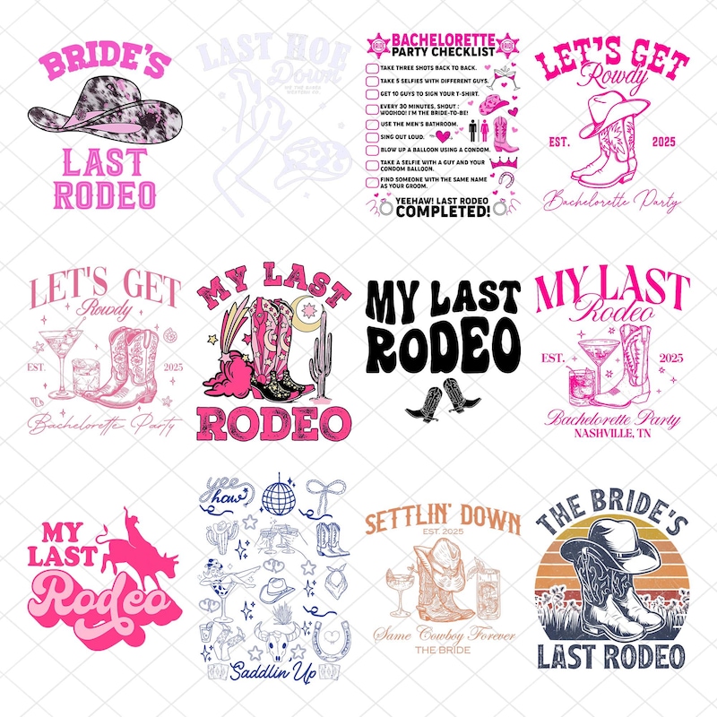 Last Rodeo Girl Svg - Etsy