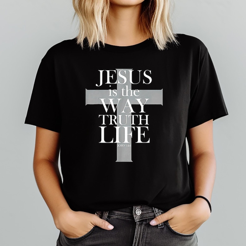 Jesus is the Way the Truth the Life PNG Bundle, Christian Bible Verse ...