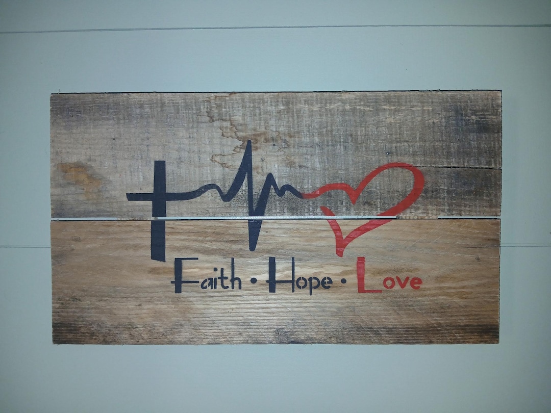 Rustic Christian Sign - Etsy