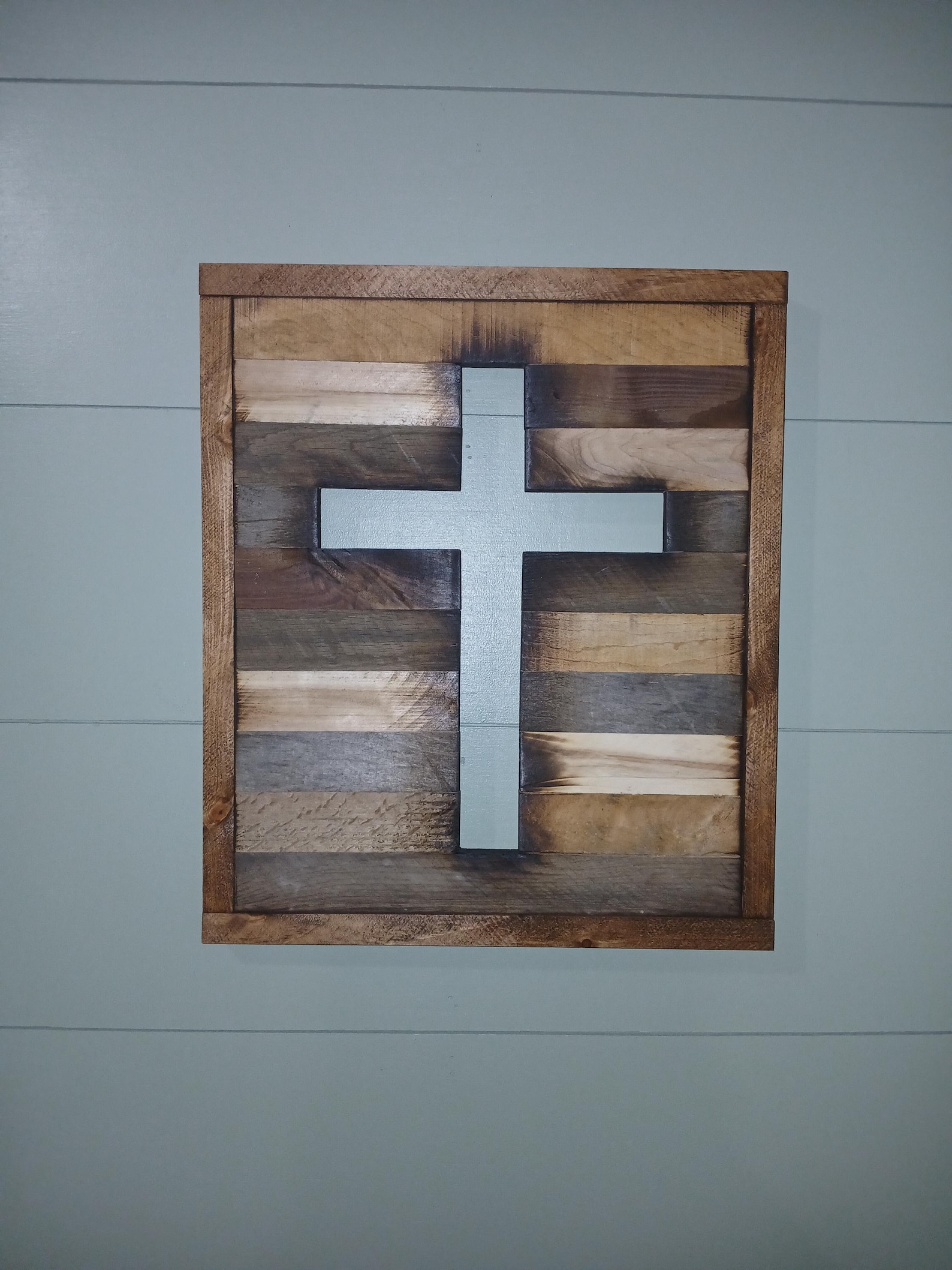 Rustic/farmhouse Wooden Cross - Etsy
