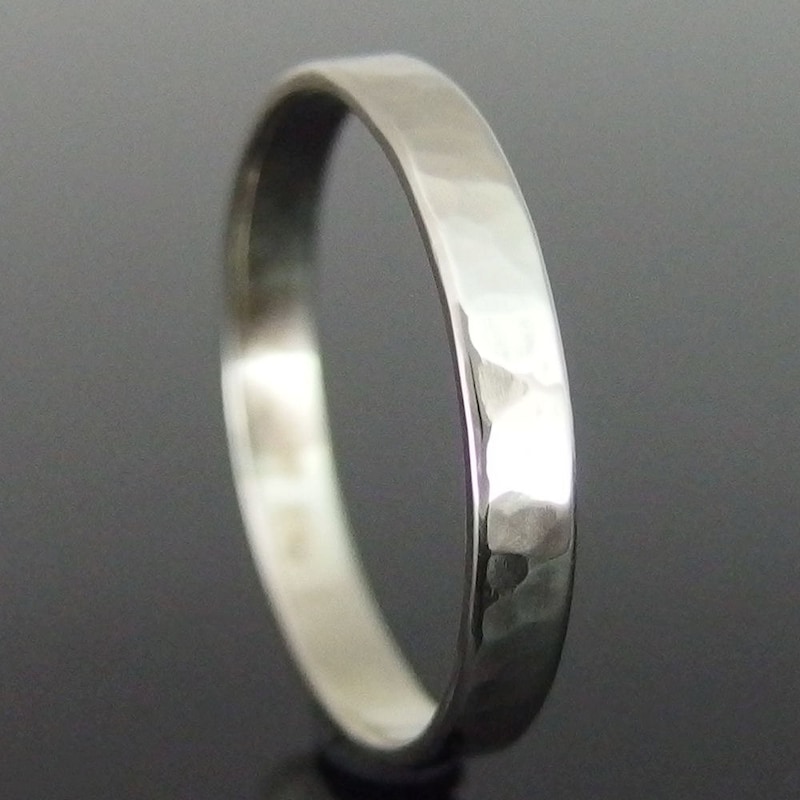 Hammered Gold Ring - Etsy