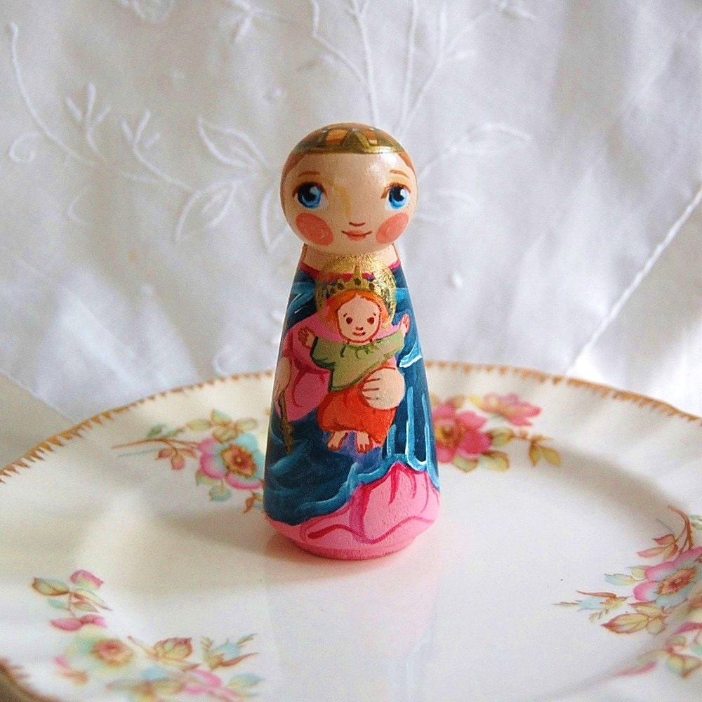 Our Lady of Help of Christians Catholic Saint Doll - Blessed Mother ...