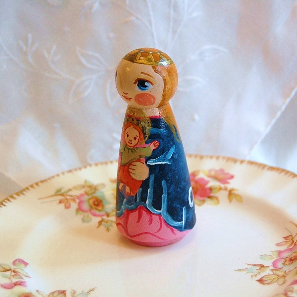 Our Lady of Help of Christians Catholic Saint Doll - Blessed Mother ...