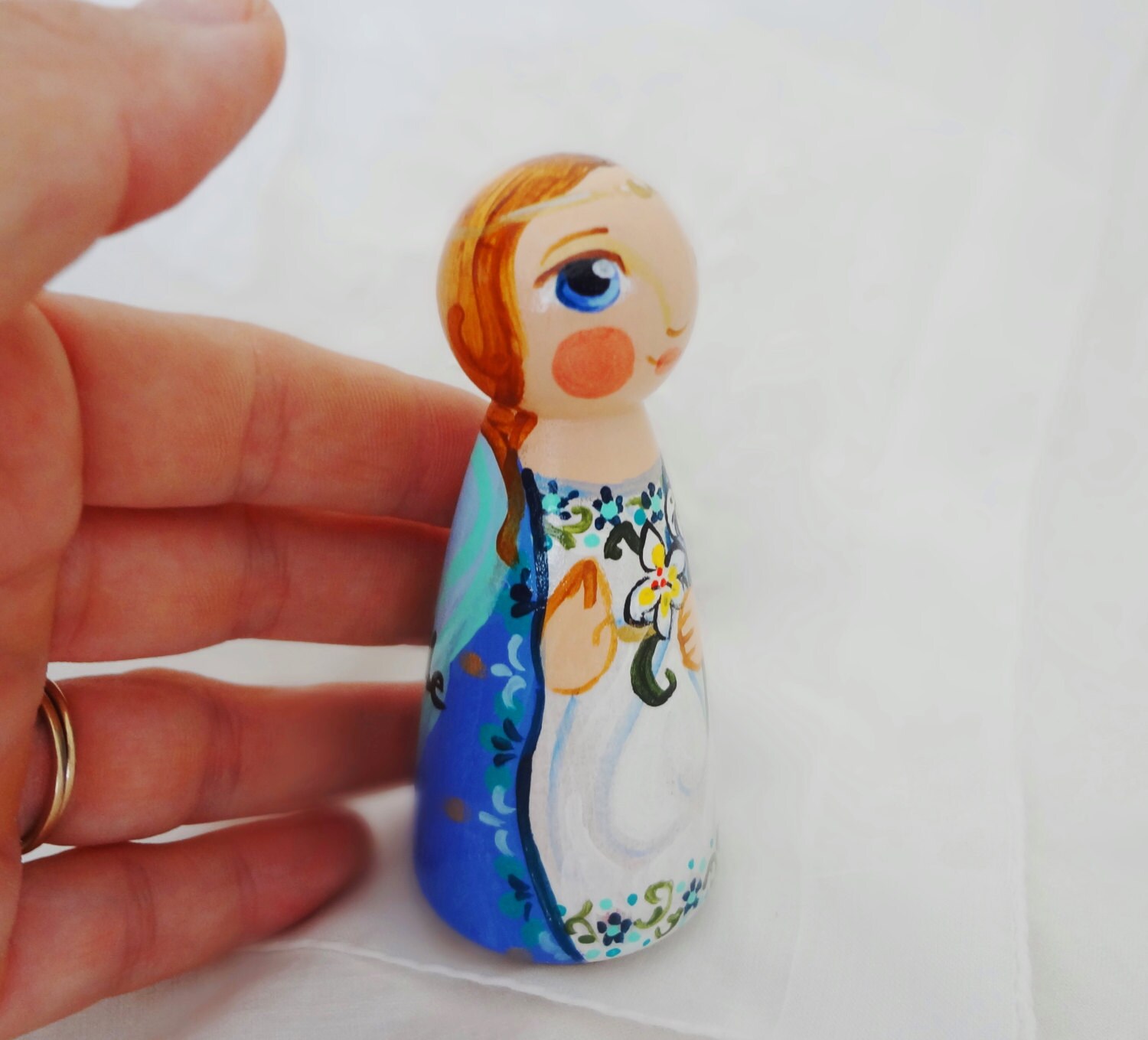 Saint Gabriel or Gabrielle Archangel Catholic Saint Doll - Etsy