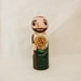 Saint Jude Thaddeus Catholic Saint Doll - Wooden Toy - Made to Order - Etsy
