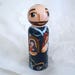 St Nicholas Catholic Saint Toy Wooden Peg Doll Made to Order - Etsy