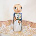 Saint Gabriel Archangel Catholic Saint Doll - Wooden Toy - Made to ...