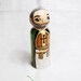 Blessed Conor O'devaney Catholic Saint Toy - Wooden Peg Doll - Made to ...