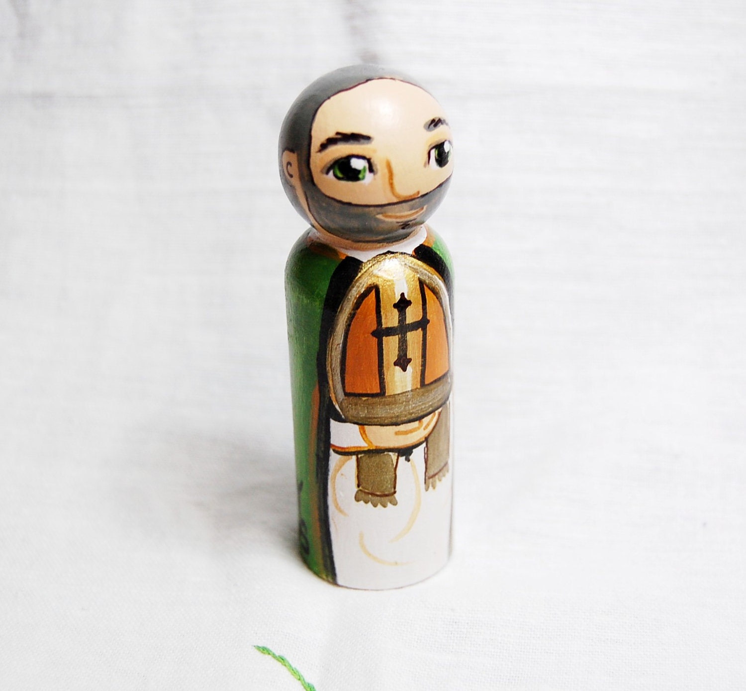 Blessed Conor O'devaney Catholic Saint Toy - Wooden Peg Doll - Made to ...