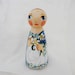 Saint Gabriel or Gabrielle Archangel Catholic Saint Doll - Wooden Toy ...