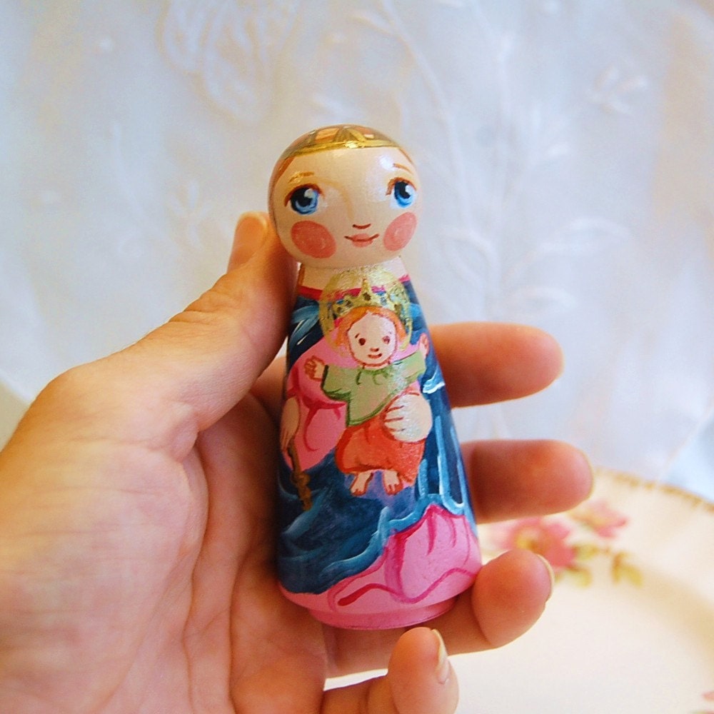 Our Lady of Help of Christians Catholic Saint Doll - Blessed Mother ...