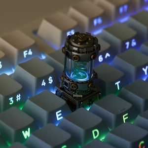 Biohazard Lab Capsule Artisan Keycap Mechanical Keyboards Handcrafted ...