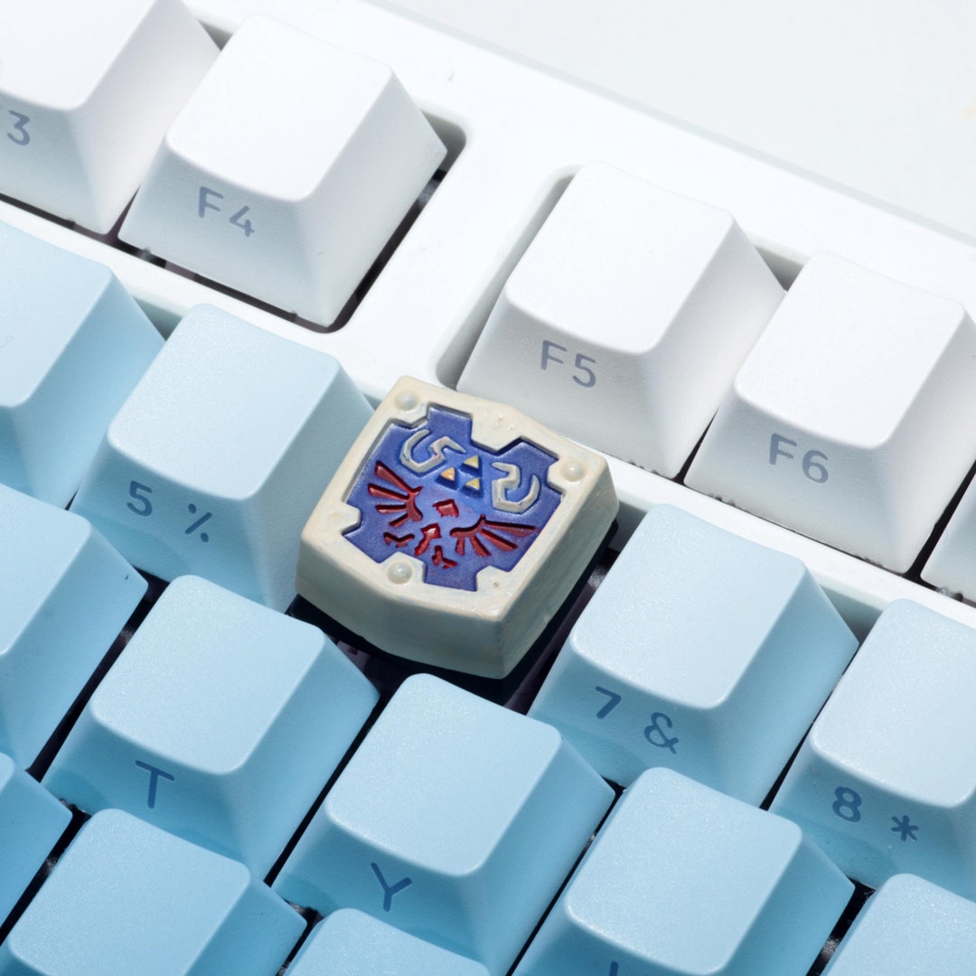 Zelda Hylian Shield Keycap Premium 3D Printed Zelda Keycap for ...