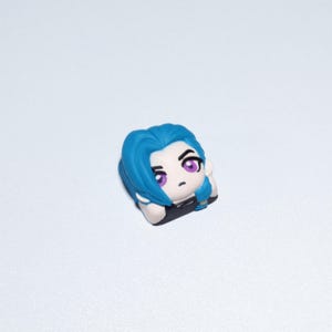 League of Legends Arcane Resin Keycaps Jinx, Vi, Ekko, Caitlyn ...