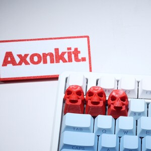 Skull Artisan Keycap Set of 3 3D Printed Horror Keycaps for Mechanical ...