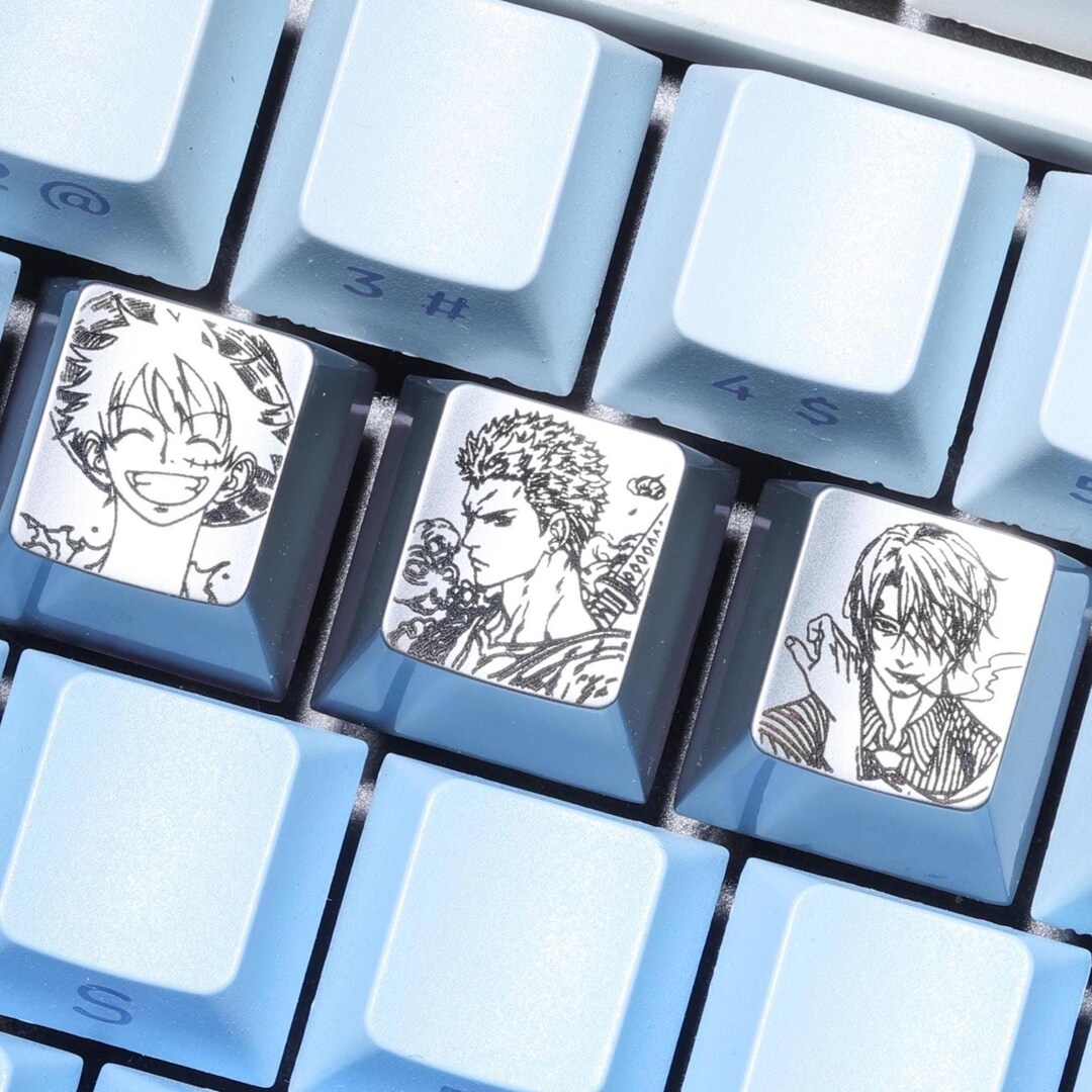 One Piece Metal Keycaps for Mechanical Keyboard Zinc Alloy Custom ...