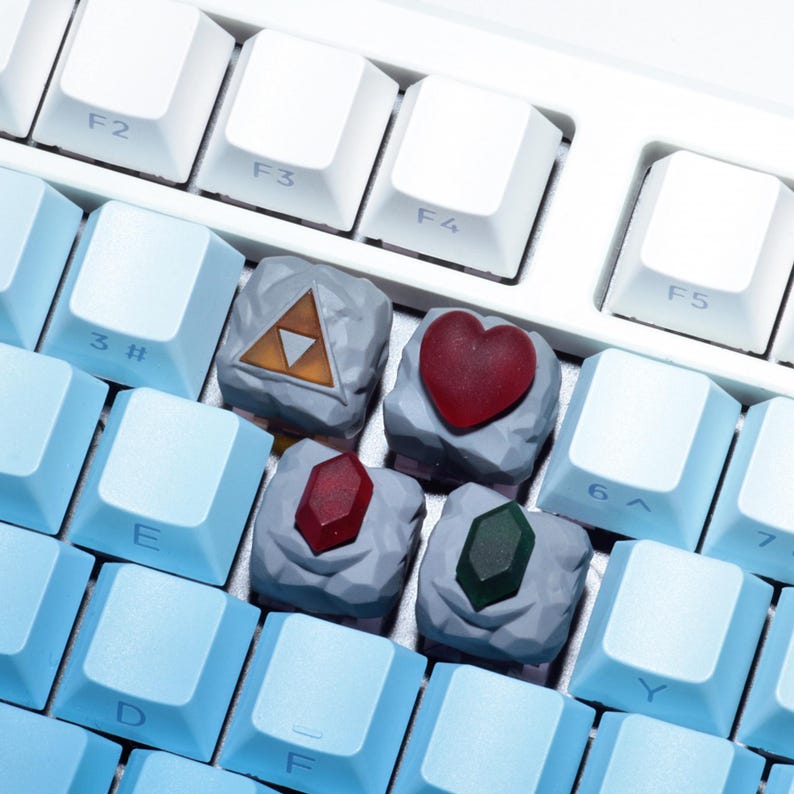Zelda Keycaps Premium 3D Printed Mechanical Keyboard Keycaps With ...