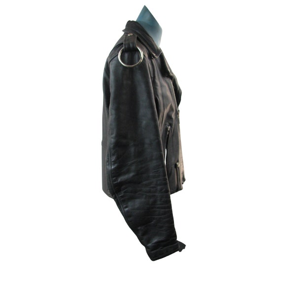 Harley Davidson Post AMF Motorcycle Jacket Vintage 19… - Gem