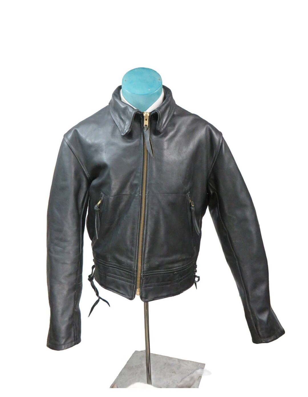 California Highway Patrol Motorcycle Jacket Vintage 1970s Mens Wild ...