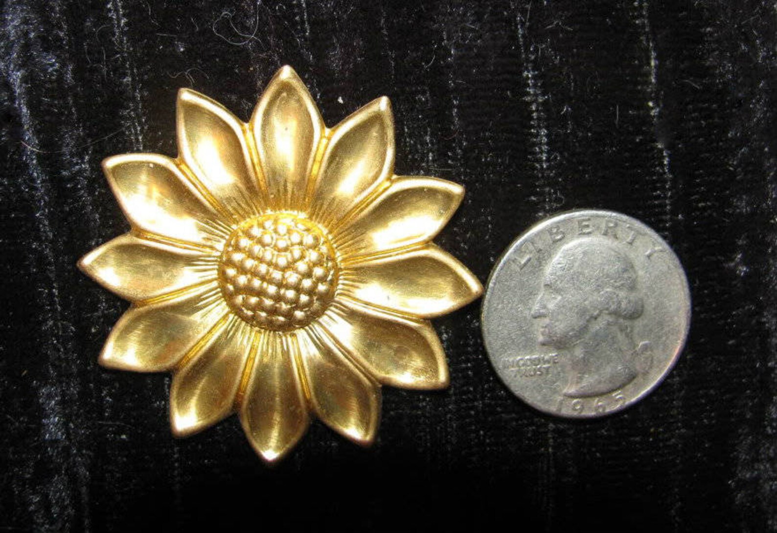 6 Pcs Daisy Jewelry Making Findings 6 Pieces of Raw Unfinished Brass ...