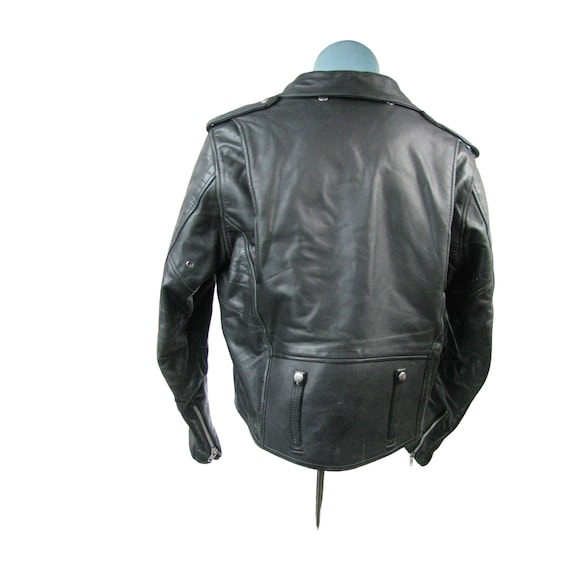 Harley Davidson Post AMF Motorcycle Jacket Vintage 19… - Gem