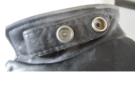 Schott NYC 641 W Women's Black Steerhide Leather Cafe… - Gem