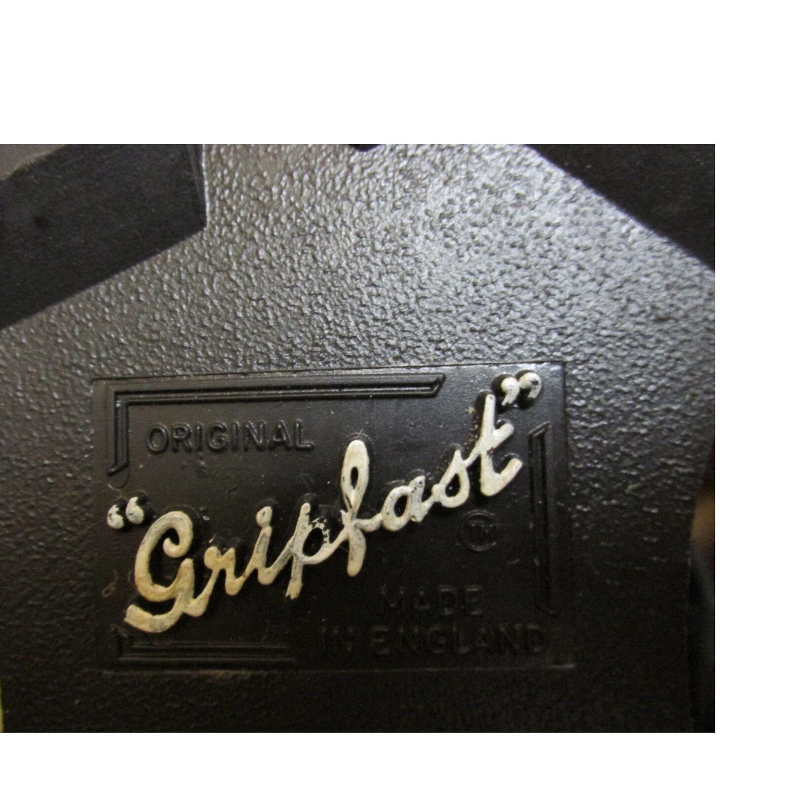 Vintage 90s Gripfast Boots Black Leather Knee High 20 Eye Steel Toe ...
