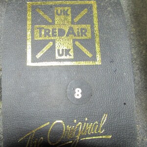 Vintage 80s Tred Air UK Made in England Pointed Toe Black and White ...