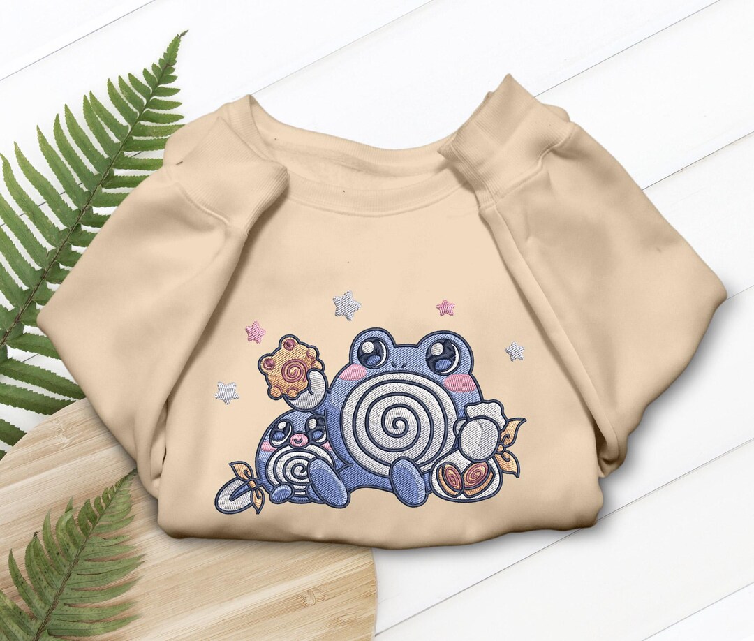 Poli Evolution Embroidered T-shirt Sweatshirt Hoodie Double the ...