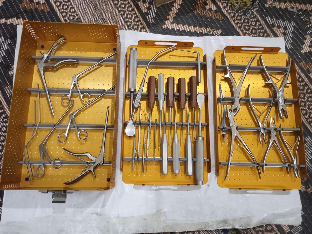 Lumbar Spine Surgery Set CRANIOTOMY SURGERY INSTRUMENTS - Etsy