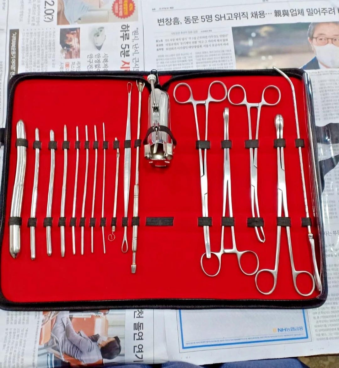 Basic Gynaecology DNC Kit Dilatation & Curettage Surgical Instruments ...
