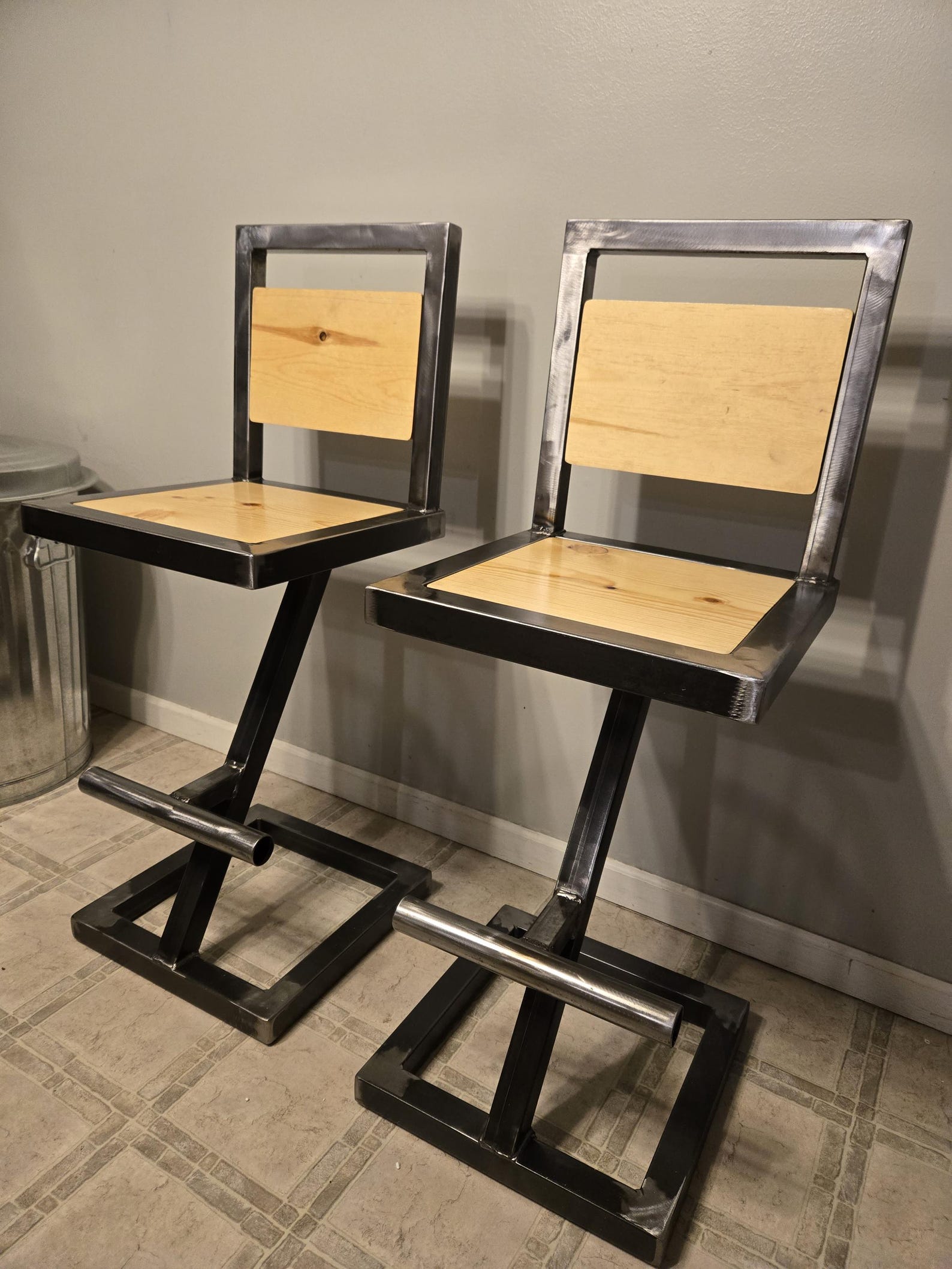 Rustic Kitchen Island Stools - Etsy
