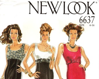 New Look 6827 Sewing Pattern vintage UNCUT - Etsy
