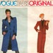 Vtg 70's Vogue Sewing Pattern 2275 by YVES SAINT LAURENT - Misses' Semi ...