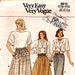 Vogue 9813 Sewing Pattern: Misses' Skirt & Culottes (size 8/10/12) - Etsy